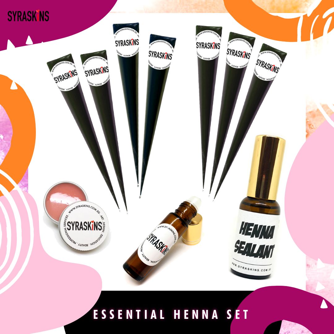 ESSENTIAL Henna Set – SyraSkins Pte. Ltd.