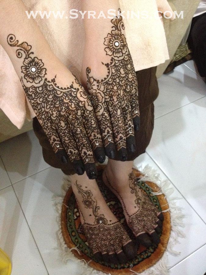 Henna Class 6 - Lace Design (2 Hours) – SyraSkins Pte. Ltd.